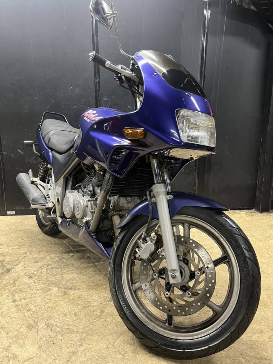 【やや傷や汚れあり】ホンダ ゼルビス MC25 43698㎞ エンジン実働 カスタム 250㏄ 書類あり 大阪より 売り切り 検)VTR ...