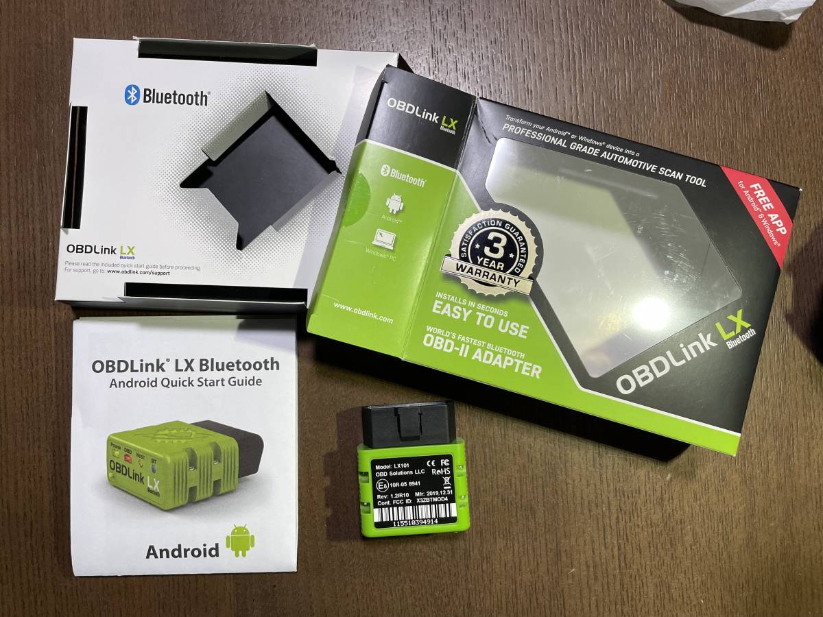 【やや傷や汚れあり】中古品 OBD Link LX OBDリンク Bluetooth OBD-Ⅱ スキャンツール インターフェイス ...