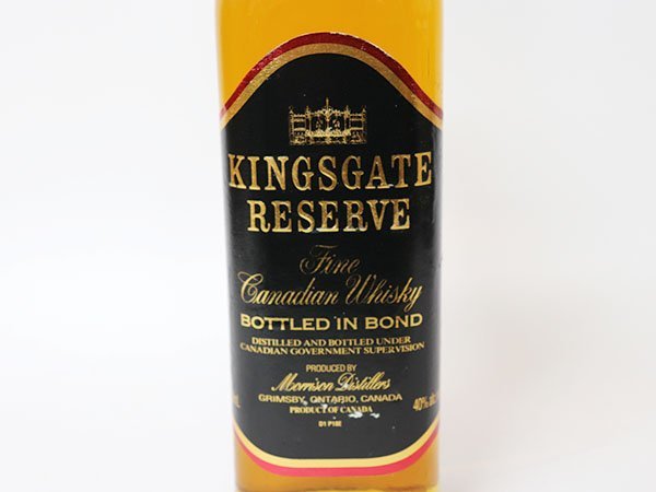 【目立った傷や汚れなし】1円～★キングスゲート リザーブ カナディアンウイスキー KINGSGATE RESERVE *箱付 / アルコール ...