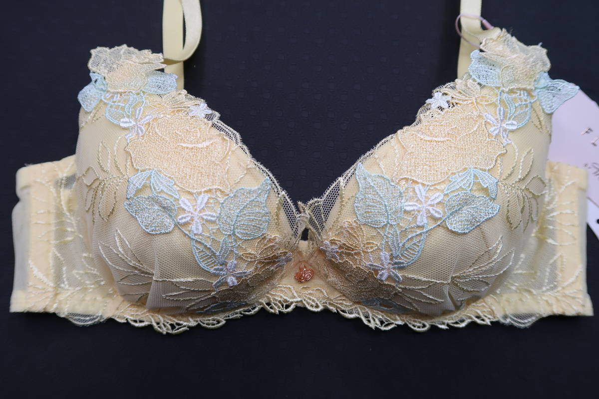 【未使用】1Y★ B75 トリンプ ブラジャー FLORALE フロラーレ 高級ライン 豪華 刺繍 アーモンド 桜 お花 かわいい キュート 黄色 系 の落札情報詳細| ヤフオク落札価格情報 ...