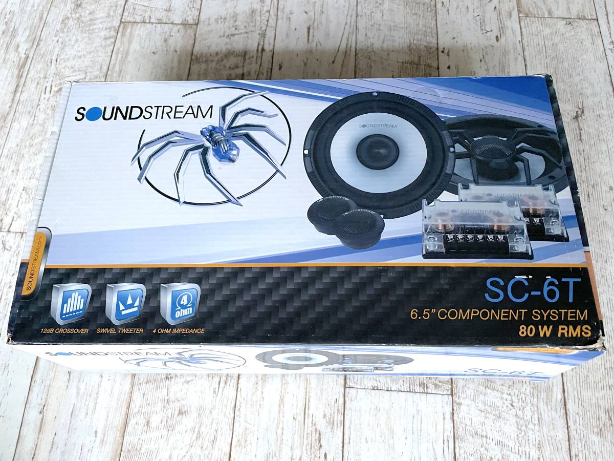【未使用】Soundstream SC-6T 16.5cm サウンドストリーム の落札情報詳細 - ヤフオク落札価格検索 オークフリー