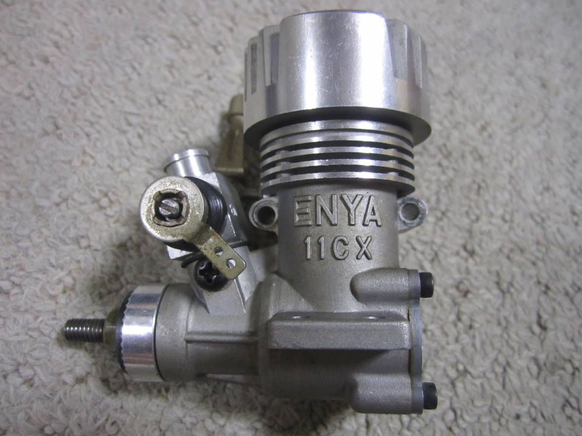 【目立った傷や汚れなし】即使用可能 ENYA 11CX CAR 塩谷製作所 模型 自動車 エンジン MADE IN JAPAN エンヤ ENGINE ラジコンカー GP R/C MODEL ...