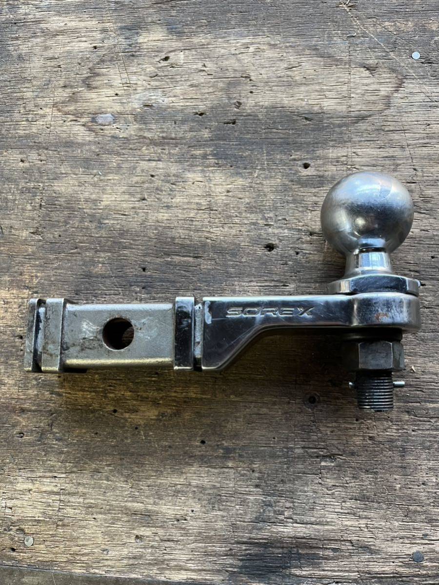 ジムニーJB23用 タグマスター TUGMASTER santrex ヒッチメンバー ステンレスヒッチボール メッキ綺麗 の落札情報詳細 ...