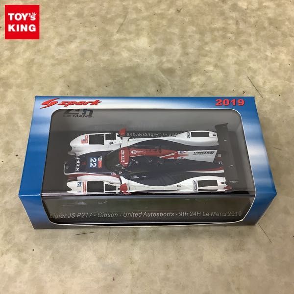【やや傷や汚れあり】1円〜 スパークモデル 1/43 S7909 リジェ JS P217 Gibson United Autosports ...