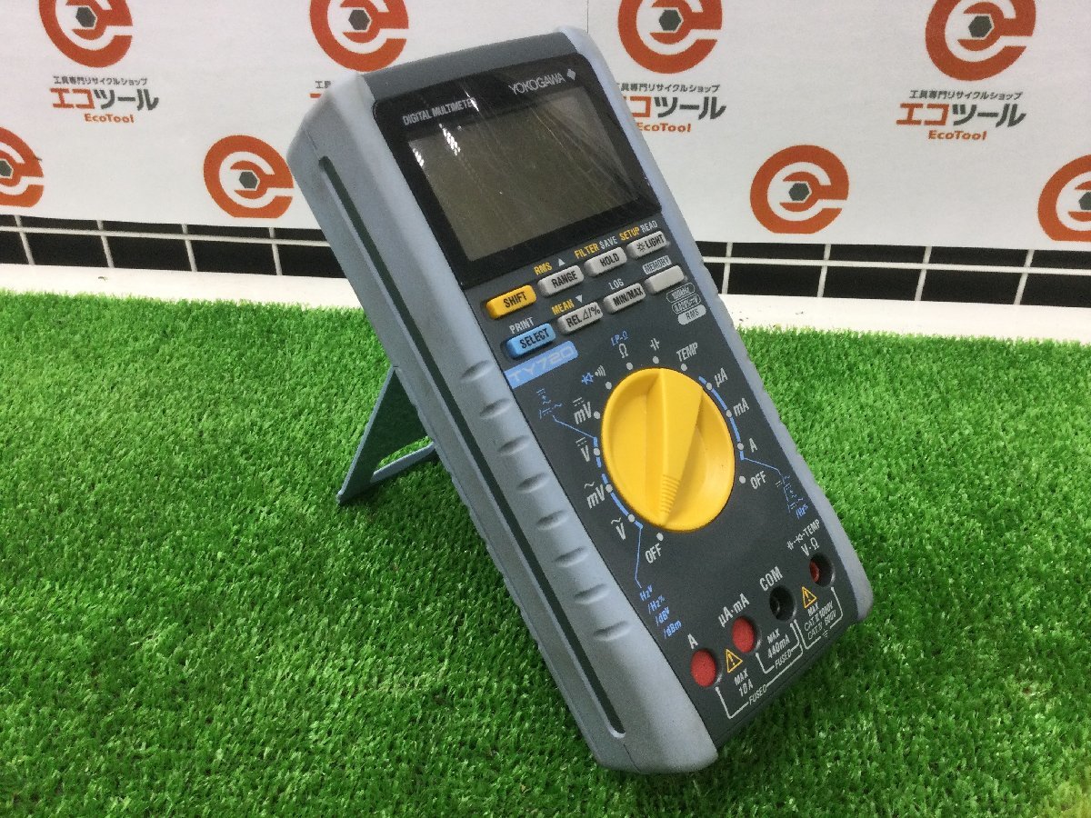 ★中古品 横河計測(YOKOGAWA) TY520 ディジタルマルチメータ 電気計測器 工具 動作確認済 取扱説明書付きの落札情報詳細 ...