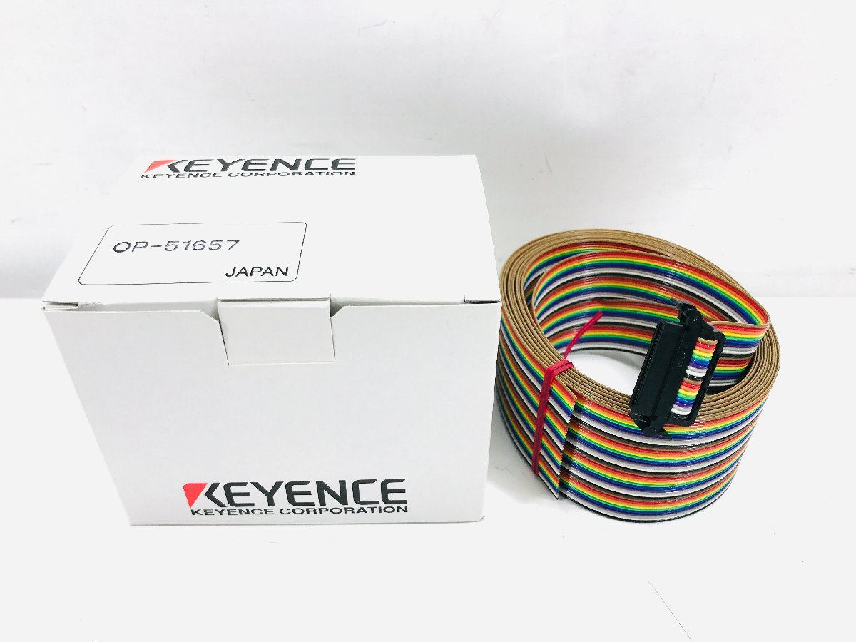 【未使用】★未使用 KEYENCE OP-51657 拡張IO/専用パラレル接続ケーブル3m ★の落札情報詳細 - ヤフオク落札価格情報 オークフリー