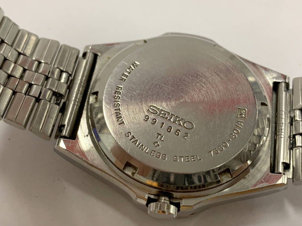 【傷や汚れあり】R487-A51-122 SEIKO セイコー TYPE II タイプ2 7559-601A デイデイト メンズ QUARTZ ...