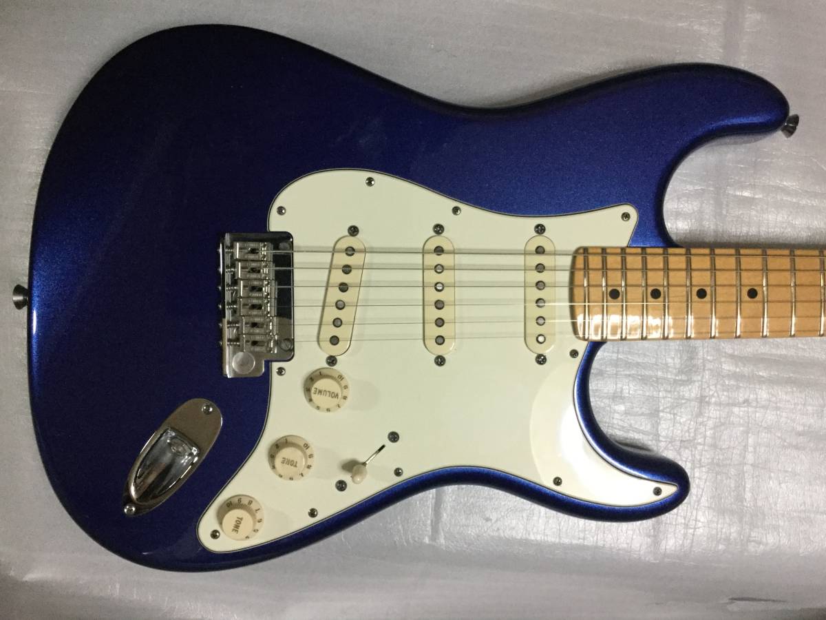 【未使用に近い】 Fender USA製 Stratocaster Metallic Blue 美品 の落札情報詳細| ヤフオク落札価格情報 ...