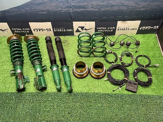 【傷や汚れあり】ANH10/MNH10 アルファード TEIN SUPER FLEX FREESTYLE MASTER WAGON 車高調 EDFC付 サスペンション ※個人宅発送不可の落札 ...