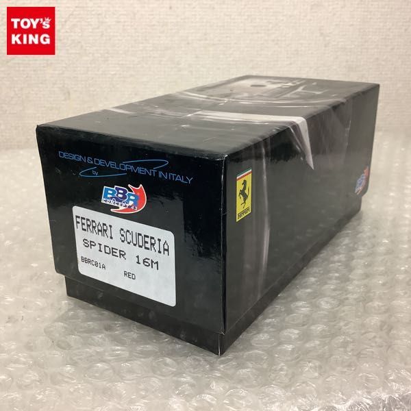 【傷や汚れあり】1円〜 BBR 1/43 フェラーリ スクーデリア スパイダー 16M レッドの落札情報詳細 - ヤフオク落札価格検索 オークフリー