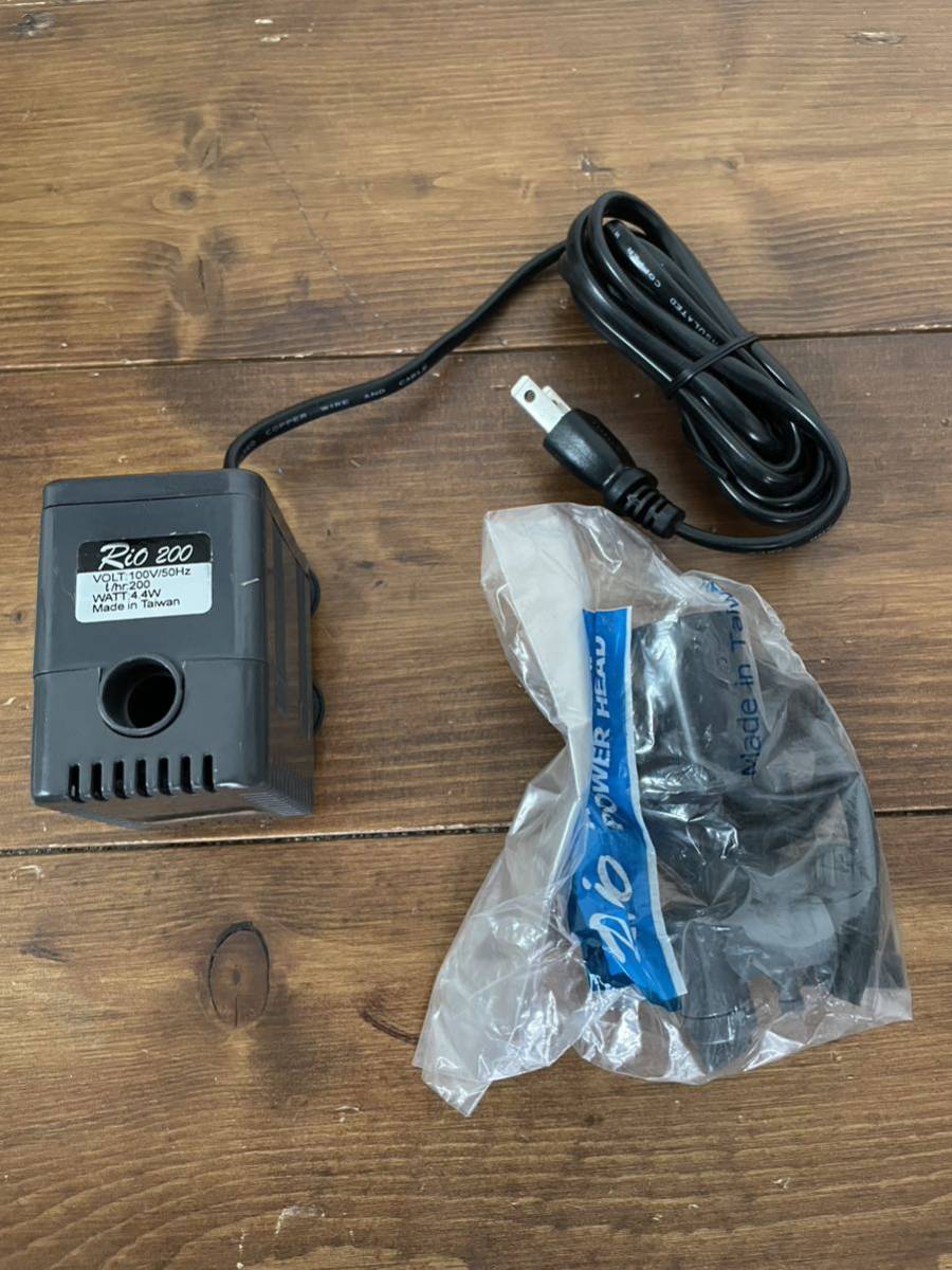 【未使用】カミハタ Rio 200水中ポンプ 新品未使用 50hz ②の落札情報詳細 - ヤフオク落札価格情報 オークフリー