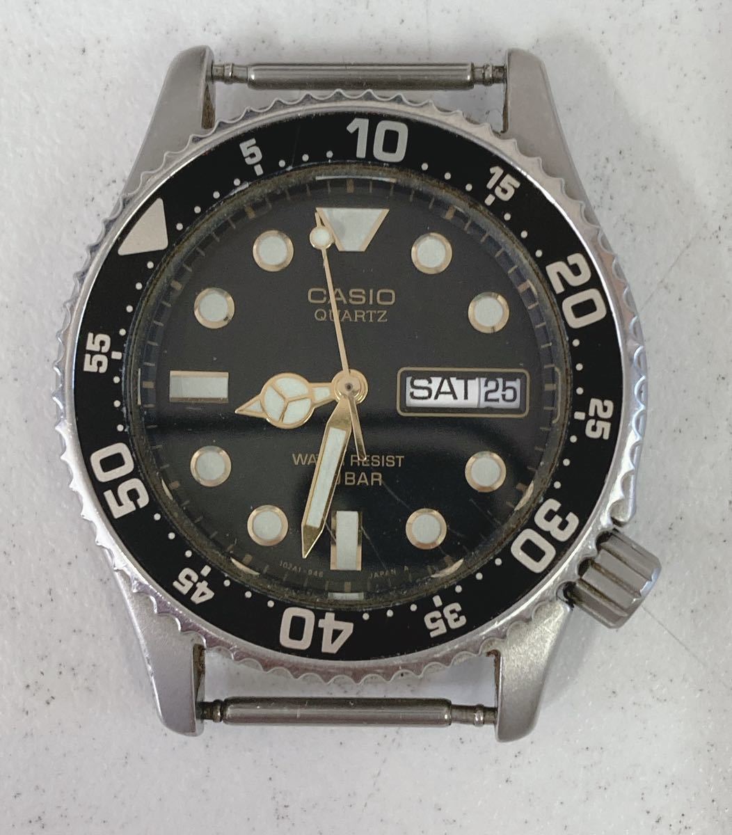 【傷や汚れあり】 CASIO カシオ WATER RESIST 20BAR 394 MD-700 メンズ クォーツ 腕時計 動作未確認 ケースのみ 現状品の落札情報詳細 - ヤフオク落札価格 ...