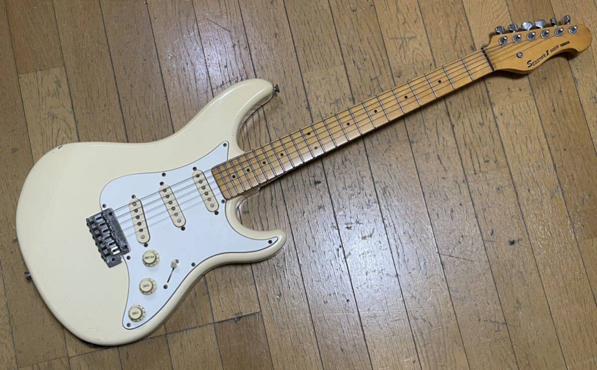 【中古】80s★YAMAHA SESSION II 512ボディ SSH ホワイト★日本製 の落札情報詳細| ヤフオク落札価格情報 オークフリー