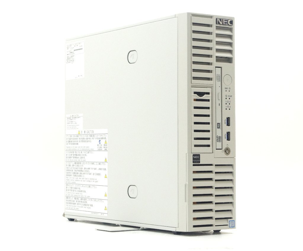 【傷や汚れあり】NEC Express5800/T110i-S 水冷 Xeon E3-1260L v5 2.9GHz 8GB 300GBx5台 ...