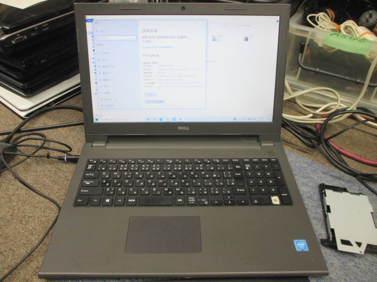 【やや傷や汚れあり】DELL Vostro 15 （P45F）HDDレス ノートPC メンテナンス前提 507 の落札情報詳細| ヤフオク落札 ...