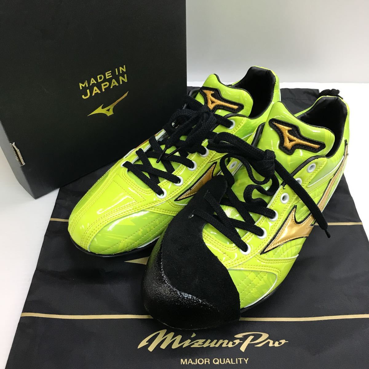 【目立った傷や汚れなし】H-2782 25.5cm ミズノ mizuno ミズノプロ MPオーダー CQ 2022セレクションモデル 11GM220240 野球 スパイク 中古 の落札情報詳細 ...