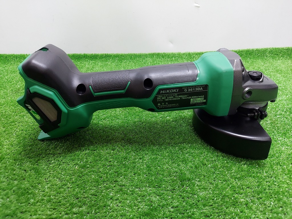 【未使用】未使用品 HiKOKI ハイコーキ 36V コードレスディスクグラインダ(ブレーキ付) G3613DA(XP)の落札情報詳細 ...