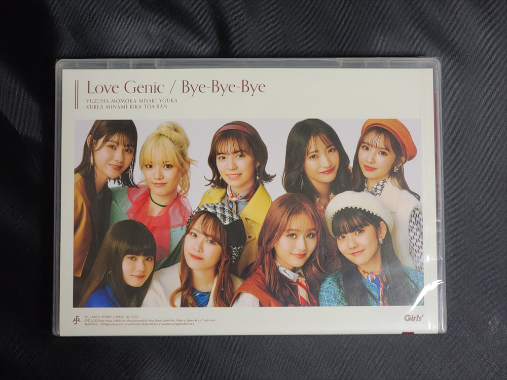 【未使用】Love Genic / Bye-Bye-Bye 初回生産限定ライブ盤 CD+BD girls2 Girls2 3rd Anniversary Live ダイジョウブ Blu-ray ...