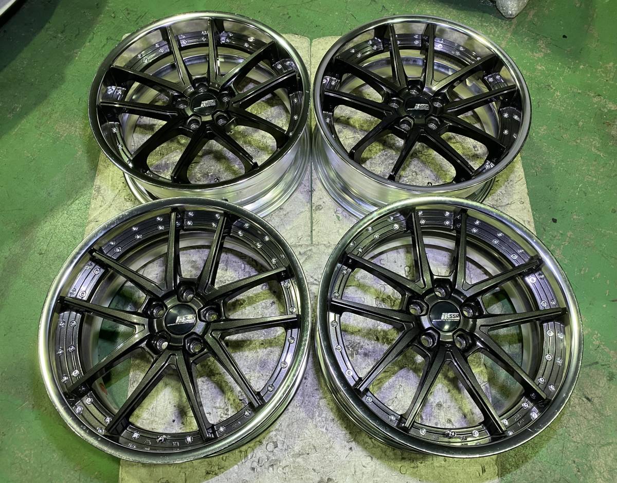 【傷や汚れあり】TANABE SSR タナベ スピードスター ライナー REINER Type 10R 19インチ 8.0J +35 8.0J +32 PCD114.3 5H コンケイブ 深 ...