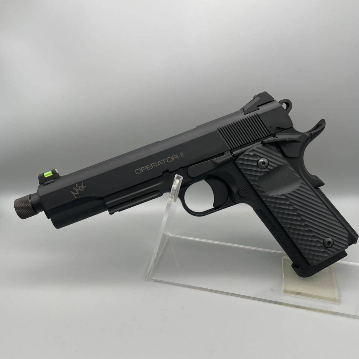 【やや傷や汚れあり】Carbon8 M45DOC NiteShift CO2ブローバック CO2ガス29本付き (カーボネイト M45DOC ...