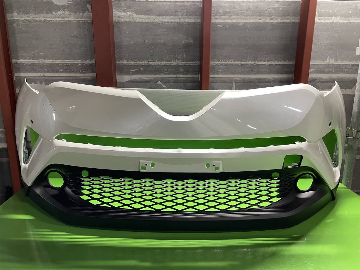 クラウン RS ARS220 純正フロントバンパー 右メッキモール 52721-30110 けん引フックカバー 52129-30220 2点 ...