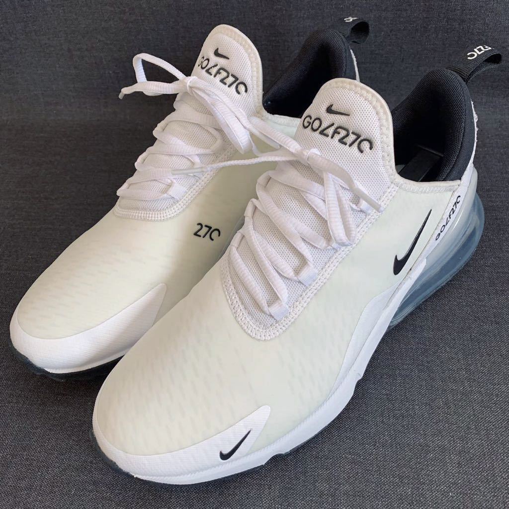 【目立った傷や汚れなし】NIKE GOLF AIR MAX 270 G 27.5cm US9.5ナイキゴルフ エアマックス 270G スパイクレス・ゴルフシューズ の落札情報詳細| ヤフオク ...
