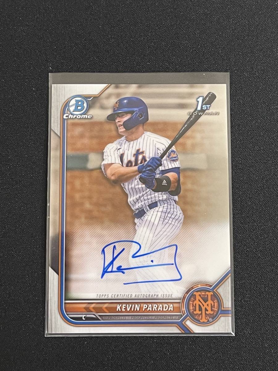 【未使用】Kevin Parada / 2022 Bowman Draft 1st Bowman Autoの落札情報詳細 - ヤフオク落札価格 ...