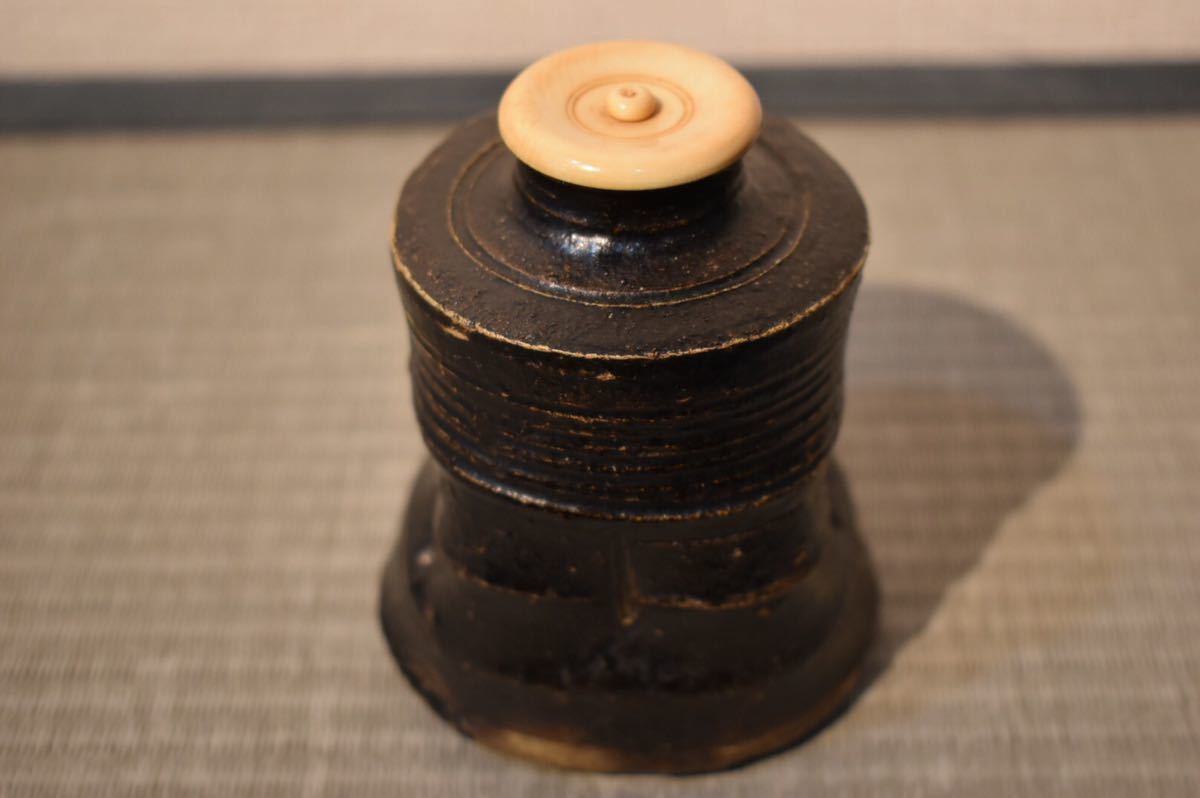 【やや傷や汚れあり】【GE】E654【コレクター所蔵品】時代 古瀬戸茶入 /日本美術 茶道具 古美術品 骨董品 時代品 美術品の落札情報詳細 - Yahoo!オークション落札価格検索 オークフリー