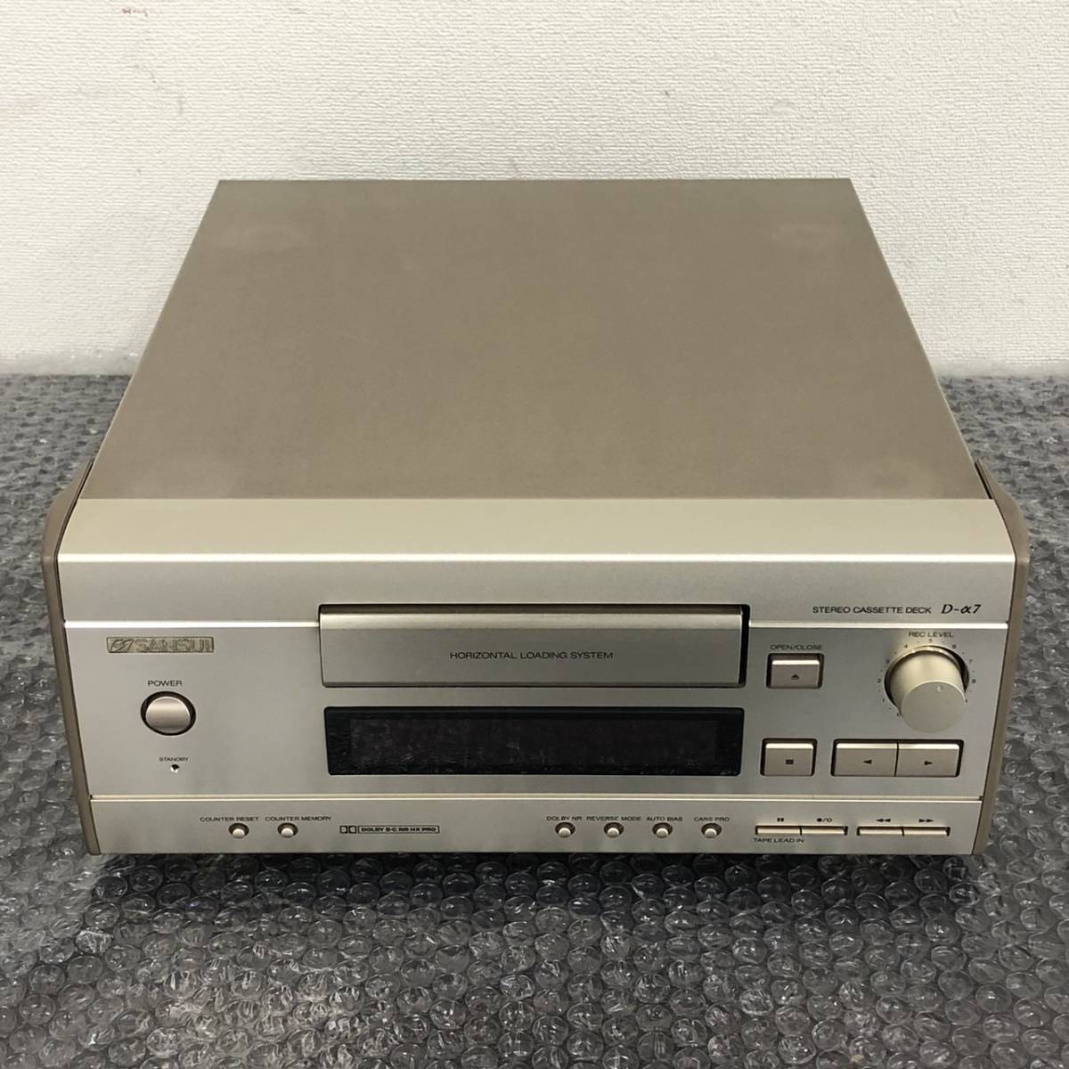 【全体的に状態が悪い】L273607(021)-313/SU3000【名古屋】SANSUI サンスイ D-α7 カセットデッキの落札情報詳細 ...