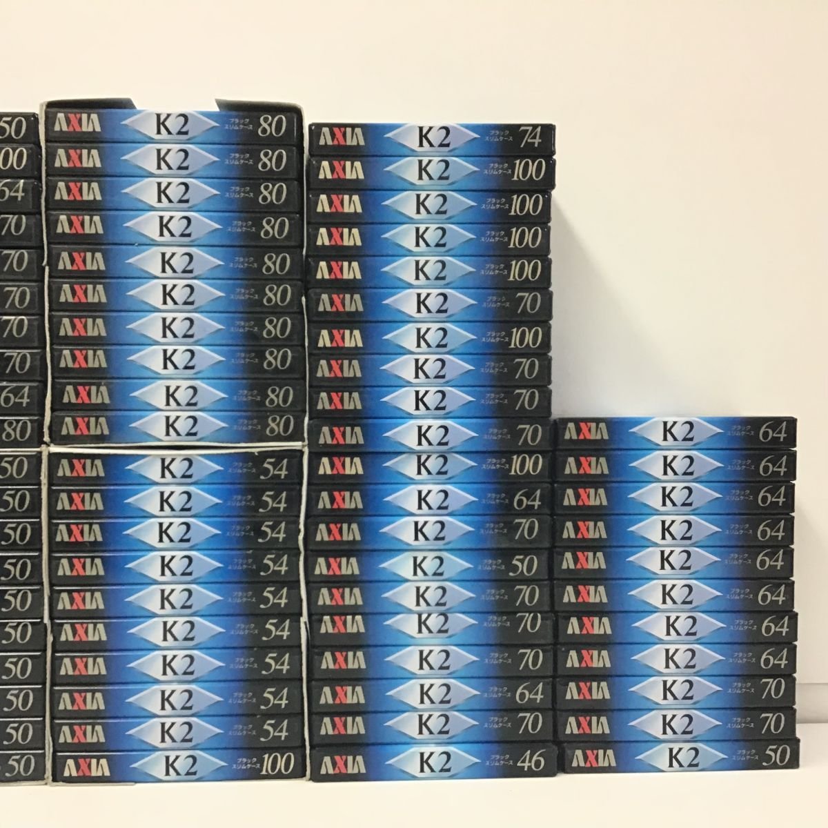 【傷や汚れあり】CST カセットテープまとめ 未開封 AXIA K2 51点セット [0501ST] の落札情報詳細| ヤフオク落札価格情報 オークフリー