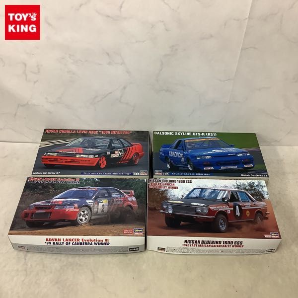 【全体的に状態が悪い】1円〜 ハセガワ 1/24 カルソニック スカイライン GTS-R R31 アドバン カローラ レビン AE92 1989 インター TEC 他の落札情報詳細 ...