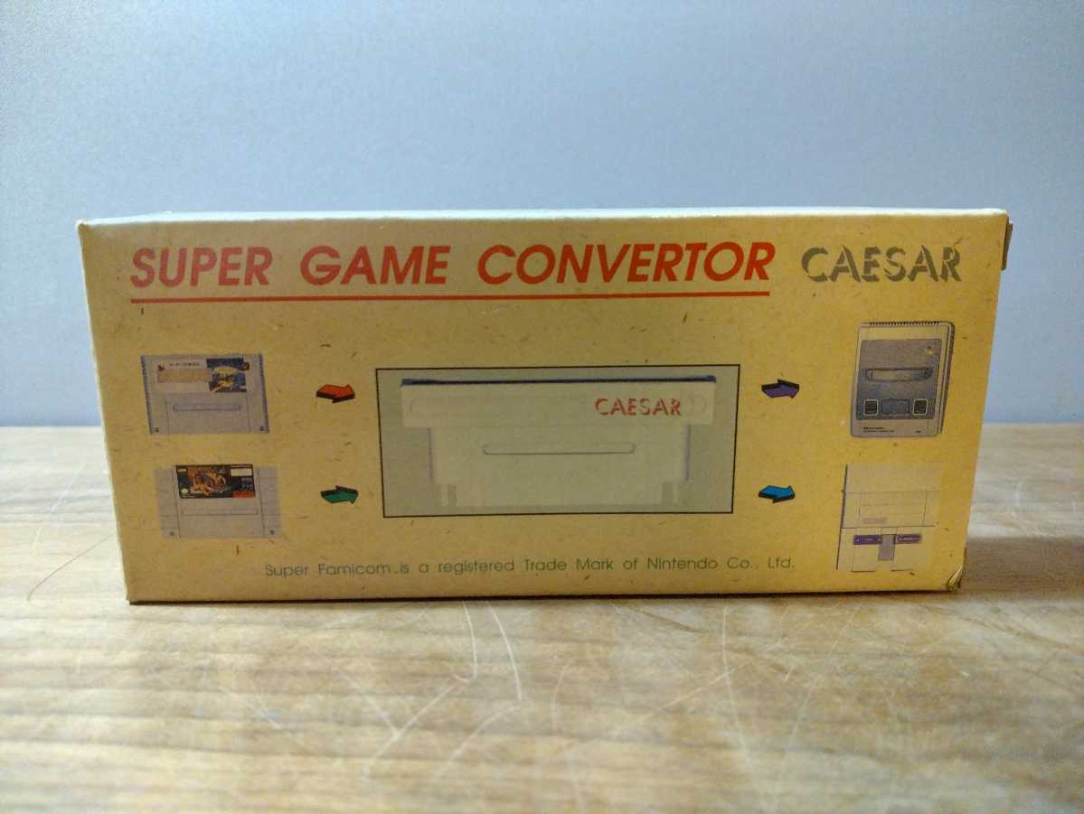 【未使用】【1円〜】未使用 CAESAR SUPER GAME CONVERTOR スーパーゲームコンバータ SNES変換 SFC スーパーファミコンの落札情報詳細 - Yahoo ...