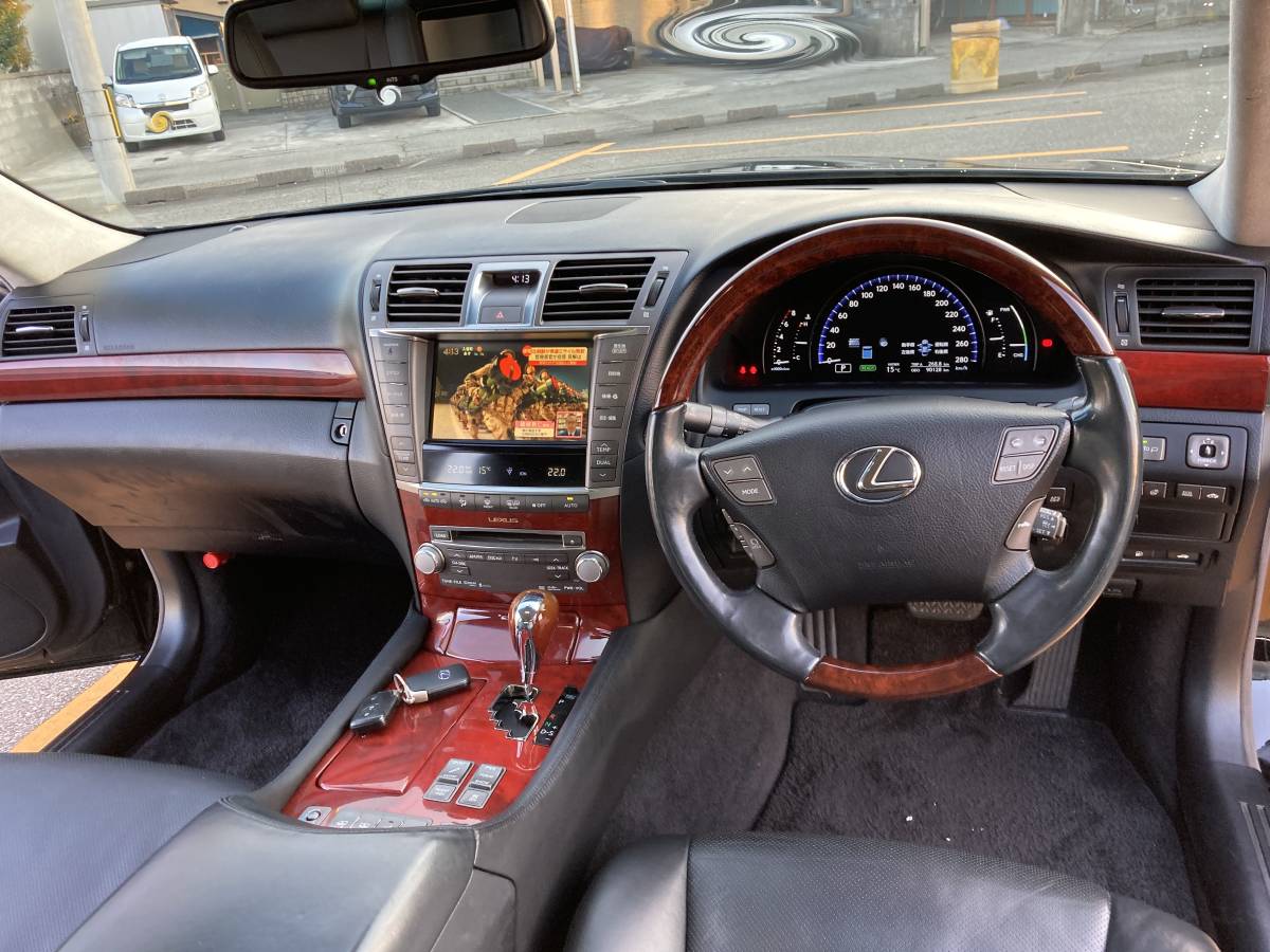 【走行距離 90,200 km】★レクサス LS600h Iパケ 中期 4WD OP多数 黒革 検2年付き★の落札情報詳細 - Yahoo!オークション落札価格検索 オークフリー