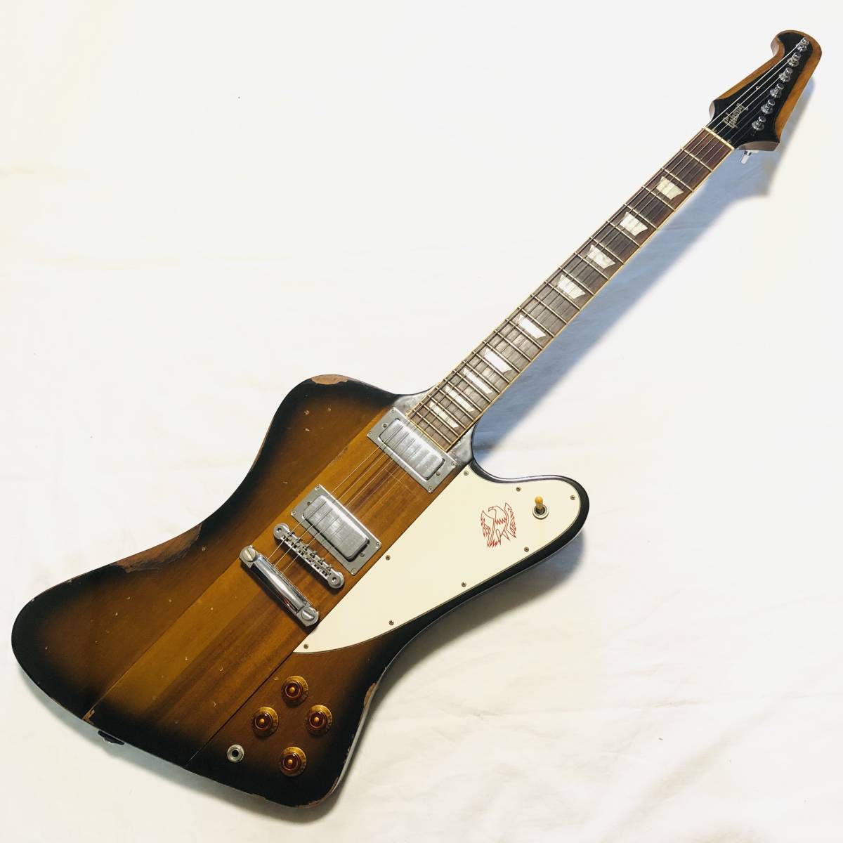【傷や汚れあり】 Gibson Firebird Vintage Sunburst Relic USA製 1997年 ギブソン ファイヤー ...