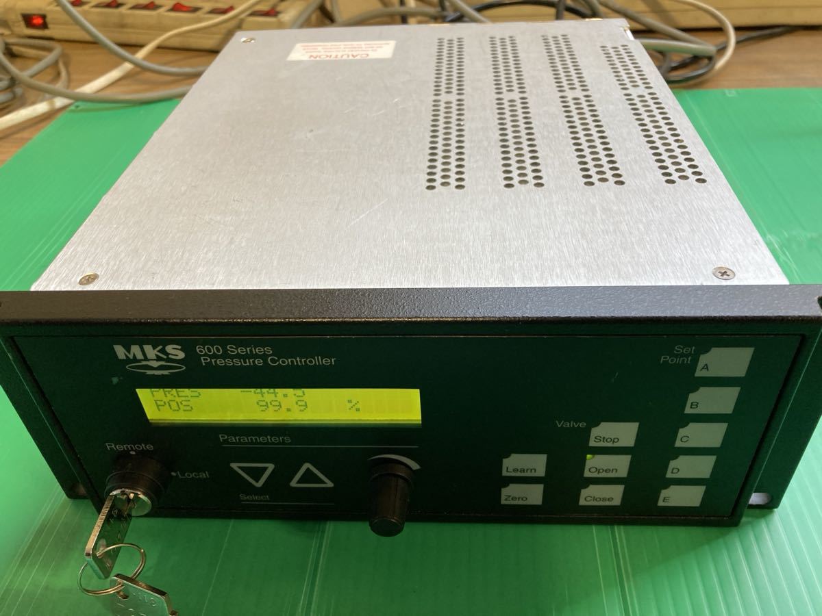 【目立った傷や汚れなし】MKS製スロットルバルブコントローラ MKS600 Series Pressure Controller ...