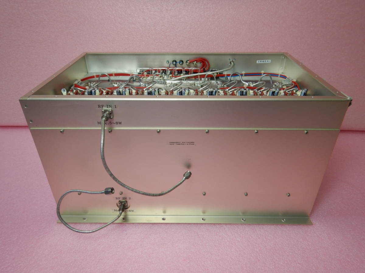 【やや傷や汚れあり】R&K Amplifier UNIT 500～1000MHz Max. 200W (現状) ④の落札情報詳細 - ヤフオク ...