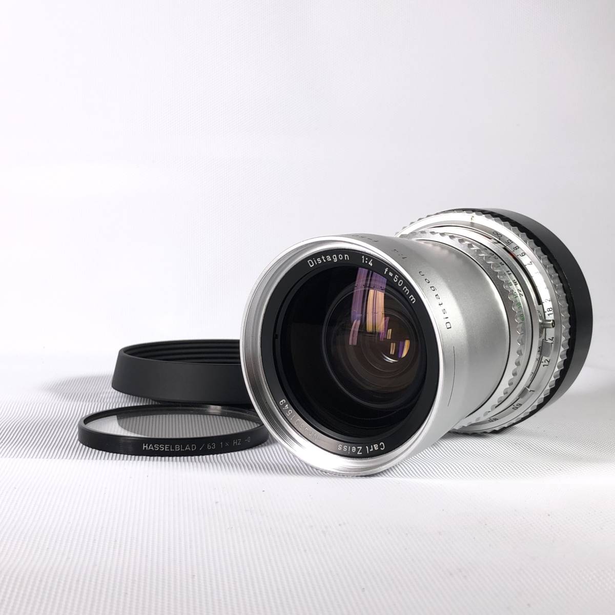 【やや傷や汚れあり】1スタ 外観美品 Hasselblad Carl Zeiss Distagon 50mm F4 ハッセルブラッド