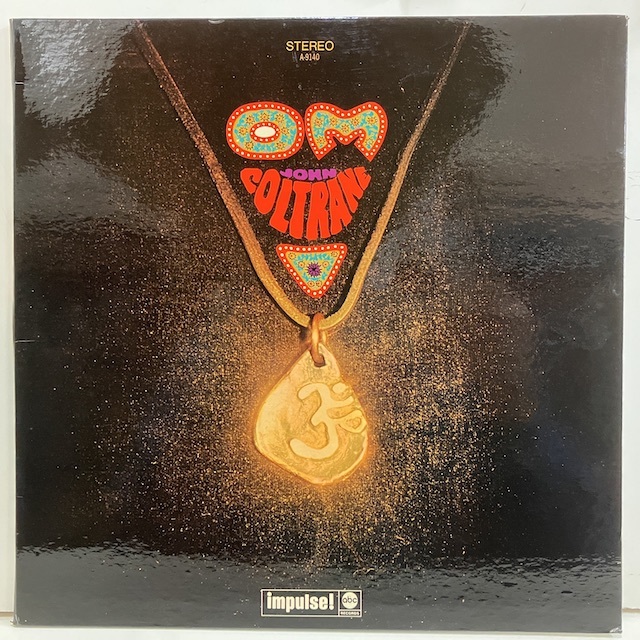 【目立った傷や汚れなし】 即決LP John Coltrane / Om as9140 j35815 米オリジナル Bellsound ジョン ...