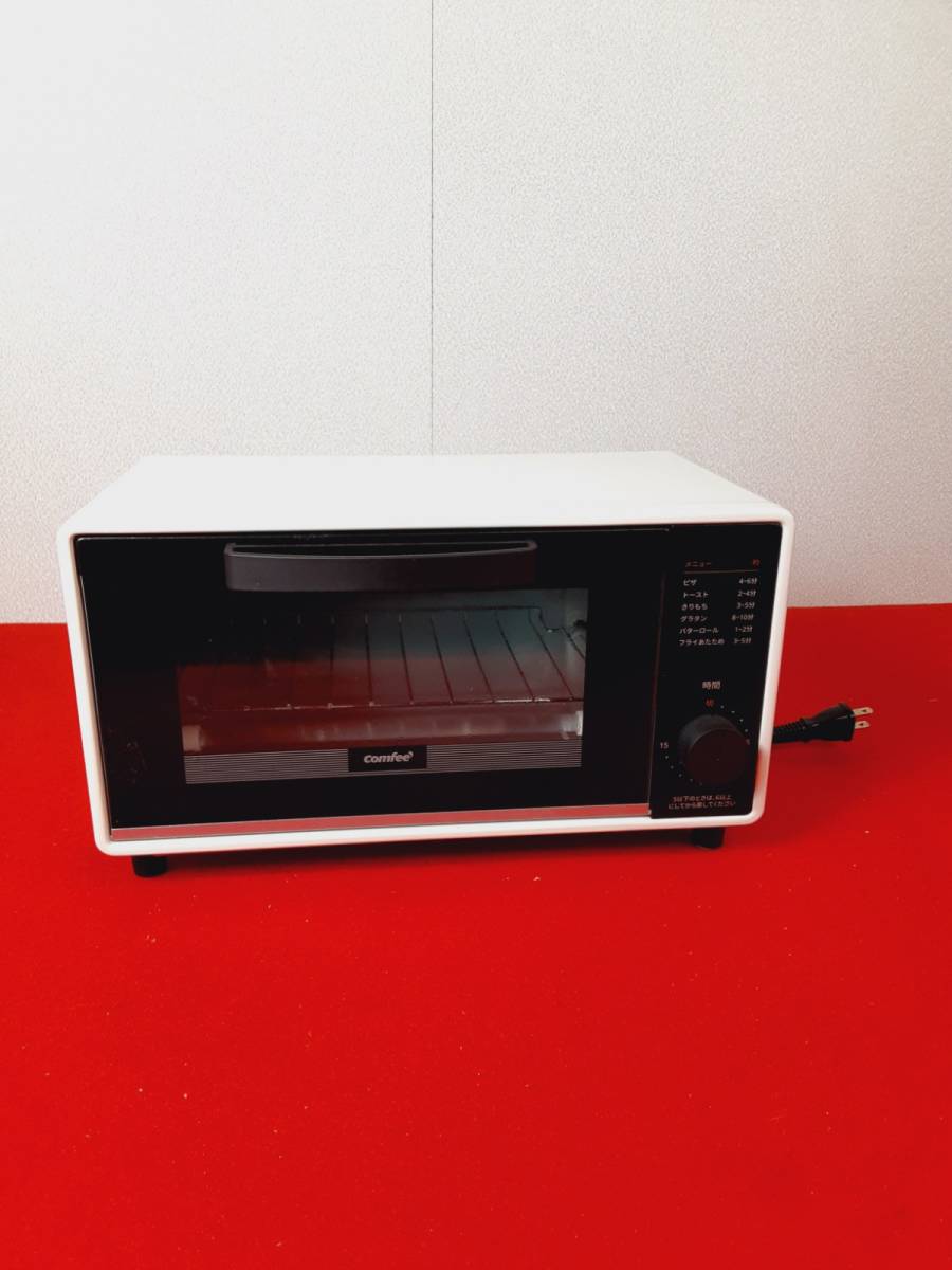 【やや傷や汚れあり】4574-03★動作確認済★COMFEE' オーブントースター CF-CD084 2022年製 2枚焼き 8L 上下ヒーター 受け皿付き★ の落札情報詳細| ヤフオク落札 ...