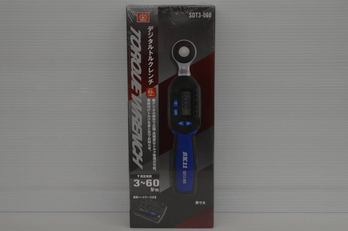 【未使用】 未開封/新品 店頭在庫品 SK11 デジタルトルクレンチ 9.5mm角 SDT3-060 ①円スタート送料無料の落札情報詳細 - ヤフオク落札価格検索 オークフリー