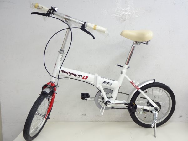 【目立った傷や汚れなし】S018-S3-11266 Switzsport スウィツスポート Alpine Patrol 折り畳み自転車 ...