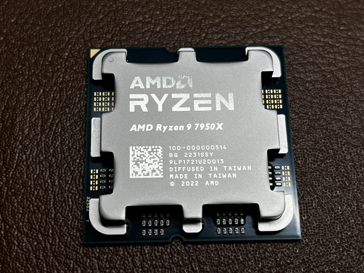 【未使用に近い】AMD Ryzen 9 7950X 美品 試用のみ Zen4 Socket AM5の落札情報詳細 - ヤフオク落札価格情報 ...