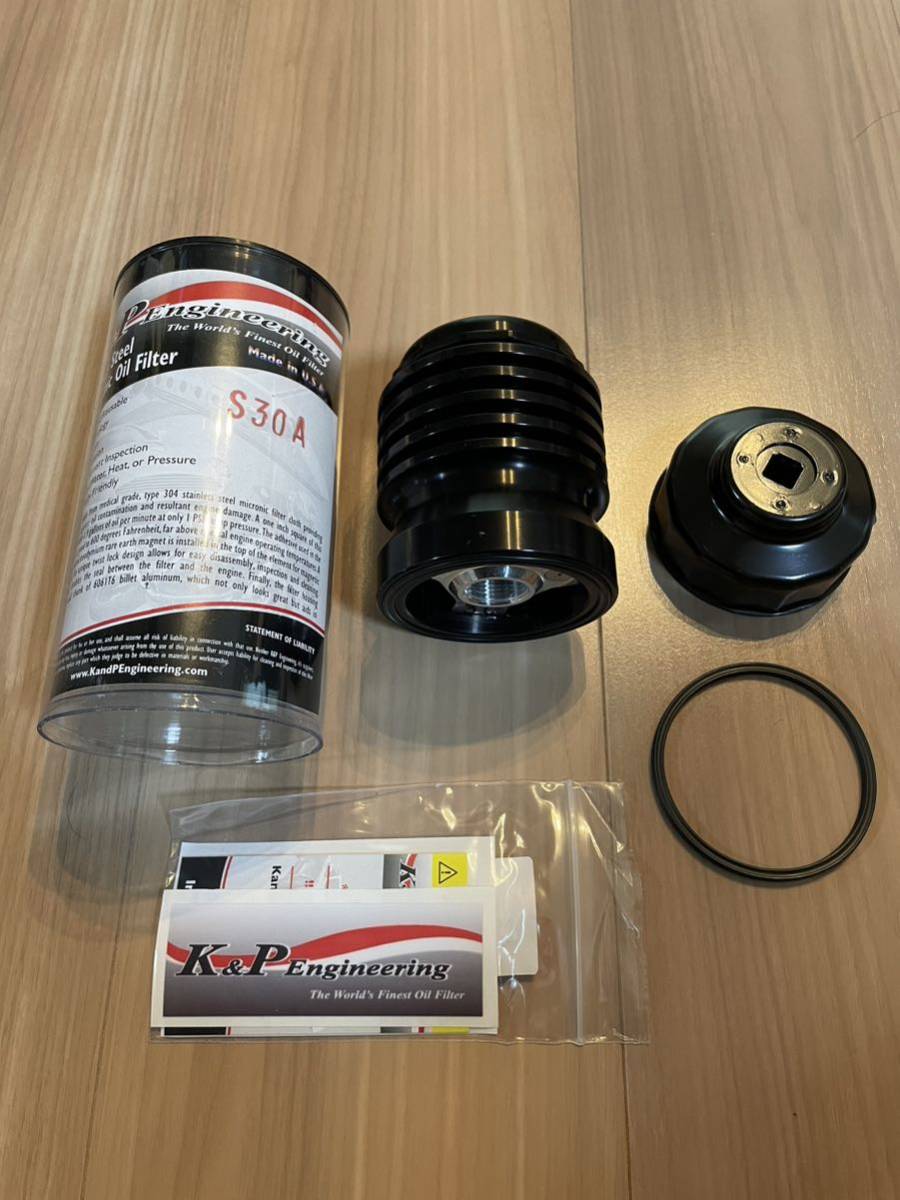 【未使用】 在庫有 即納 S30A K&Pエンジニアリング 高性能フィルターオイルエレメント 20x1.5 大容量 AP1 AP2 DC2 ...