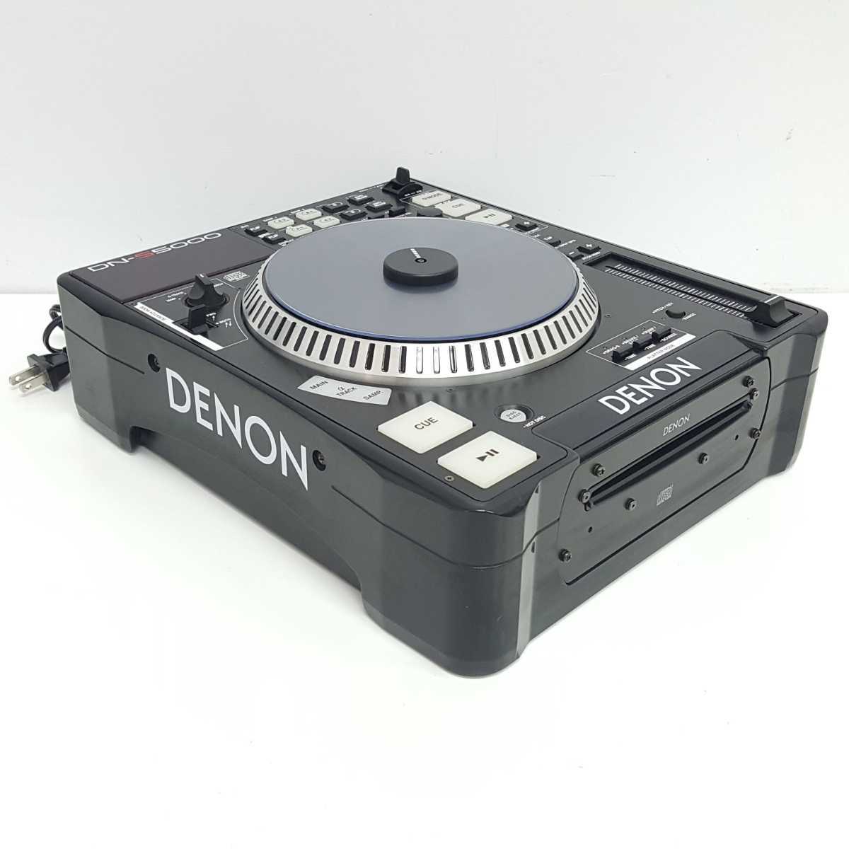 【目立った傷や汚れなし】【 DN-S5000 】DENON デノン CDプレーヤー DN-S5000 ブラック ターンテーブル DJの落札情報 ...