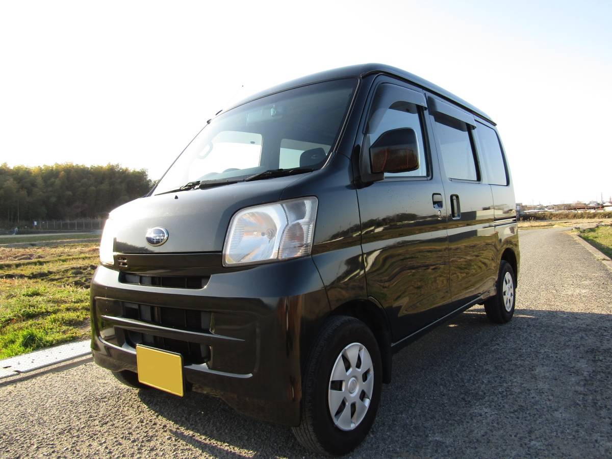 【走行距離 147,000 km】☆☆H25 サンバーバン VCターボ パートタイム4WD 5Fマニュアル AC PS パワーウインド キーレス フルセグTV 車検付き！☆☆の落札情報詳細 ...