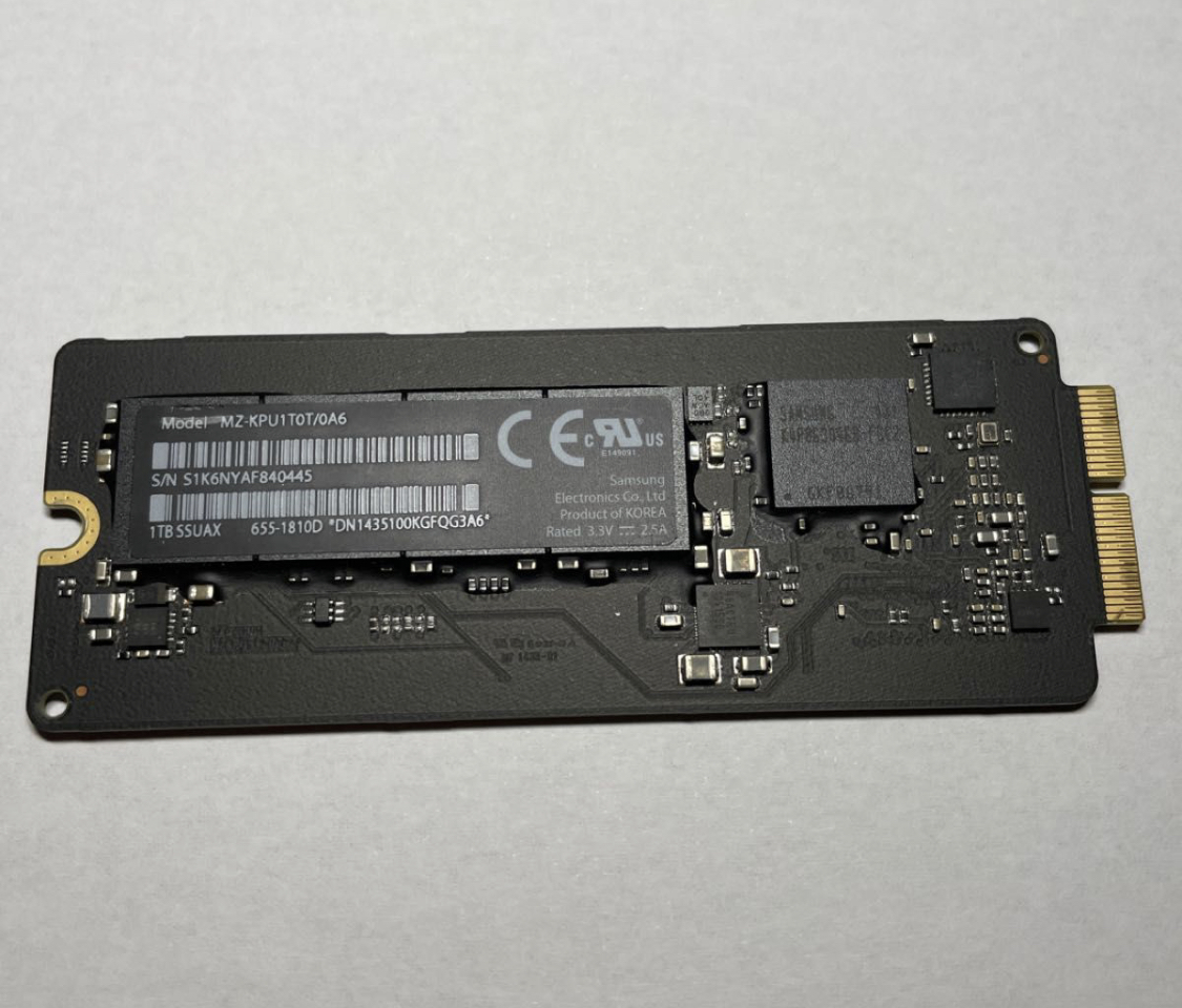 【やや傷や汚れあり】Apple純正 512GB PCIe SSD MacBook Pro MacBookAir MacPro,Mac mini ...