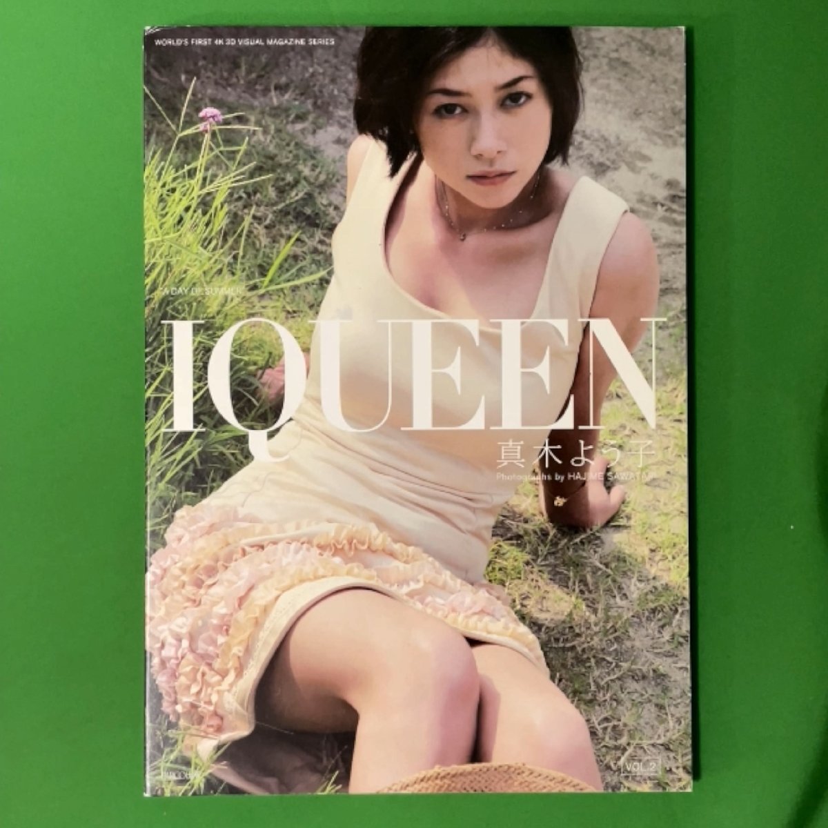 【やや傷や汚れあり】【ポストカード付き】IQUEEN VOL.2 真木よう子 写真集 PARCO出版 撮影 沢渡朔 2011年10月19日初版発行 平成23年の落札情報詳細 - ヤフオク落札 ...