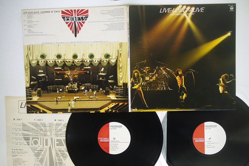 【目立った傷や汚れなし】国内盤 LOUDNESS/LIVE-LOUD-ALIVE/COLUMBIA AZ-7173,4の落札情報詳細 ...