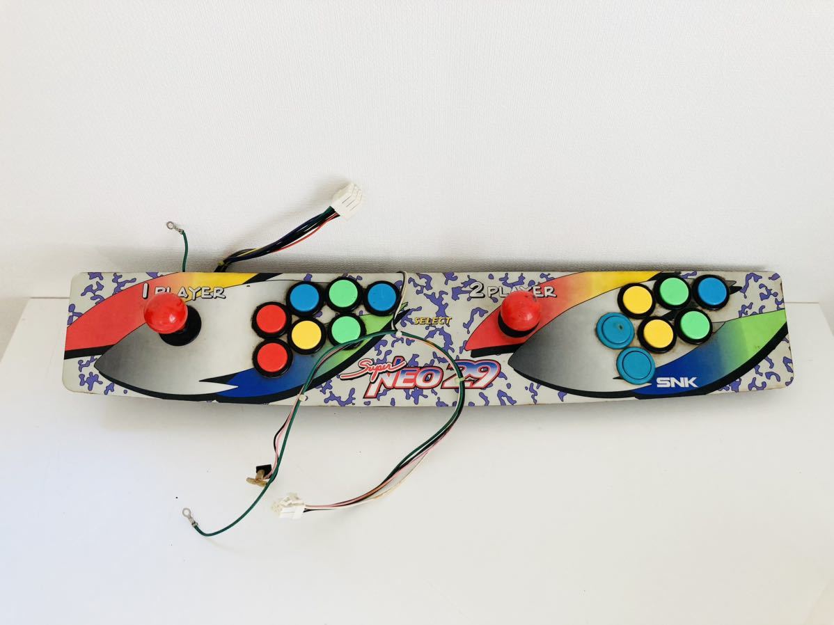 【全体的に状態が悪い】SNK スーパー ネオ 29 2L14B コントロールパネル ネオジオ MVS Super Neo 29 Candy ...