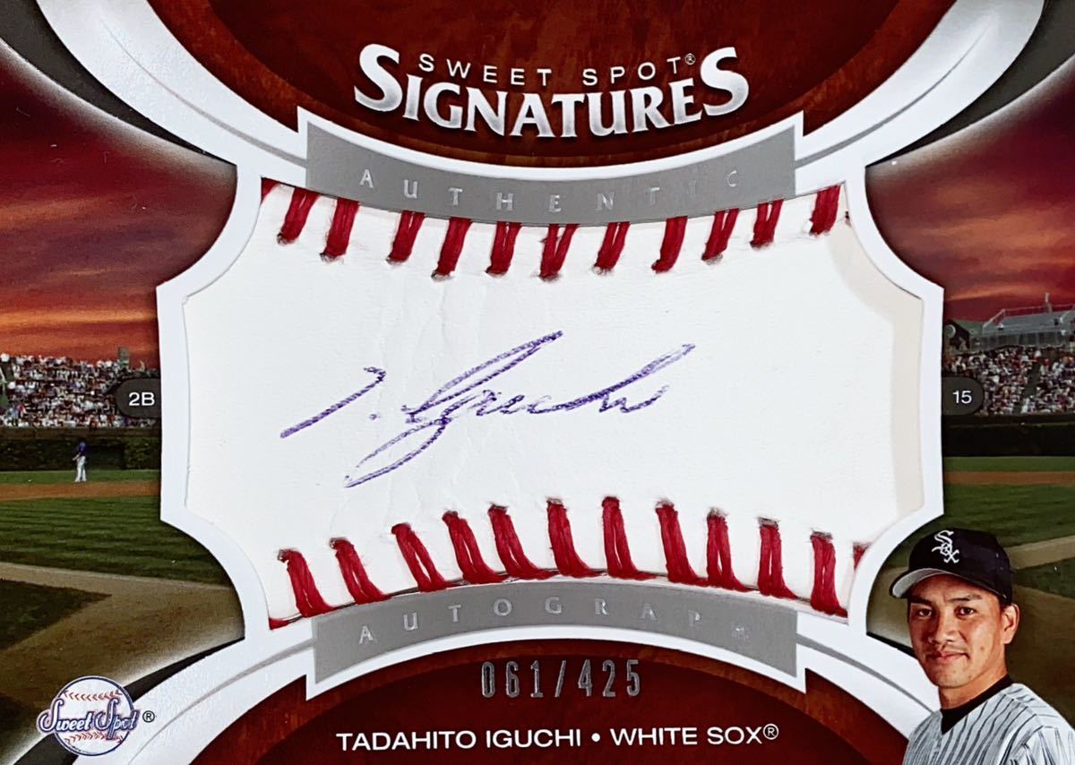 イチロー直書きサイン 2004 Upper Deck Sweet Spot Signatures On Card Autoの落札情報詳細 ...